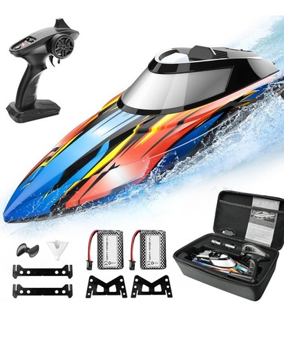 RC Boats - 20+ MPH Fast Remote Control Boat for Pools, Lakes & Seas ...