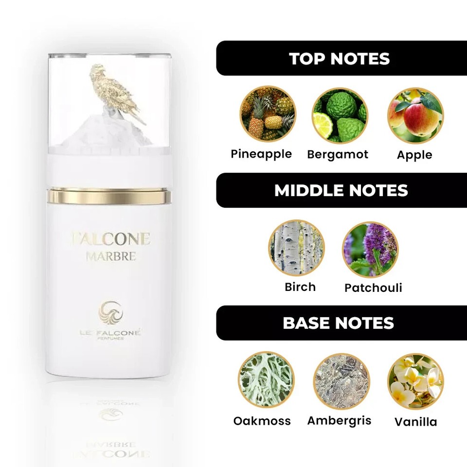 LE FALCONE MARBRE FOR MEN SPRAY 3.4OZ/100ML EDP | eBay
