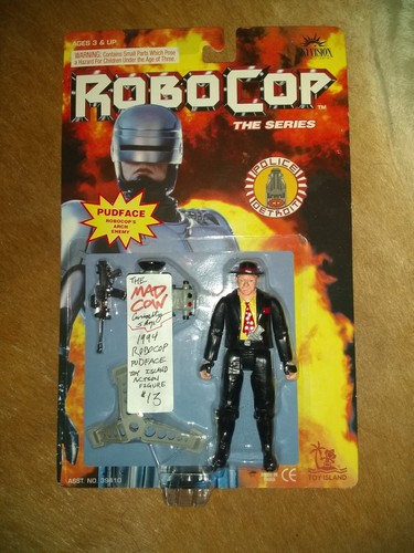Vintage 1994 RoboCop Pudface Toy Island Action Figure *Unopened* | eBay