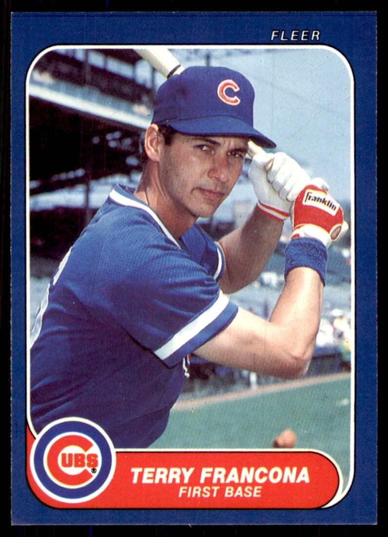 1986 Fleer Update Terry Francona Baseball Cards #U-43 | eBay