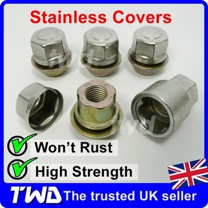 4x WHEEL LOCKING NUTS - FORD FOCUS ALLOYS (M12X1.5) SECURITY STUD BOLT ...