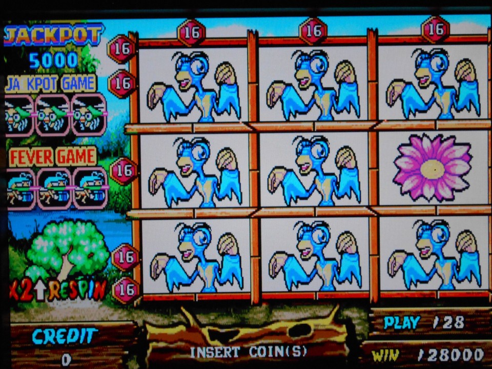 CRAZY BUGS II by IGS CGA 8 LINER CHERRY MASTER GAME BOARD Ver. 102 US ...