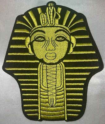 New Egyptian Pharaoh Embroidered Iron-on Patch- 7 inches | eBay