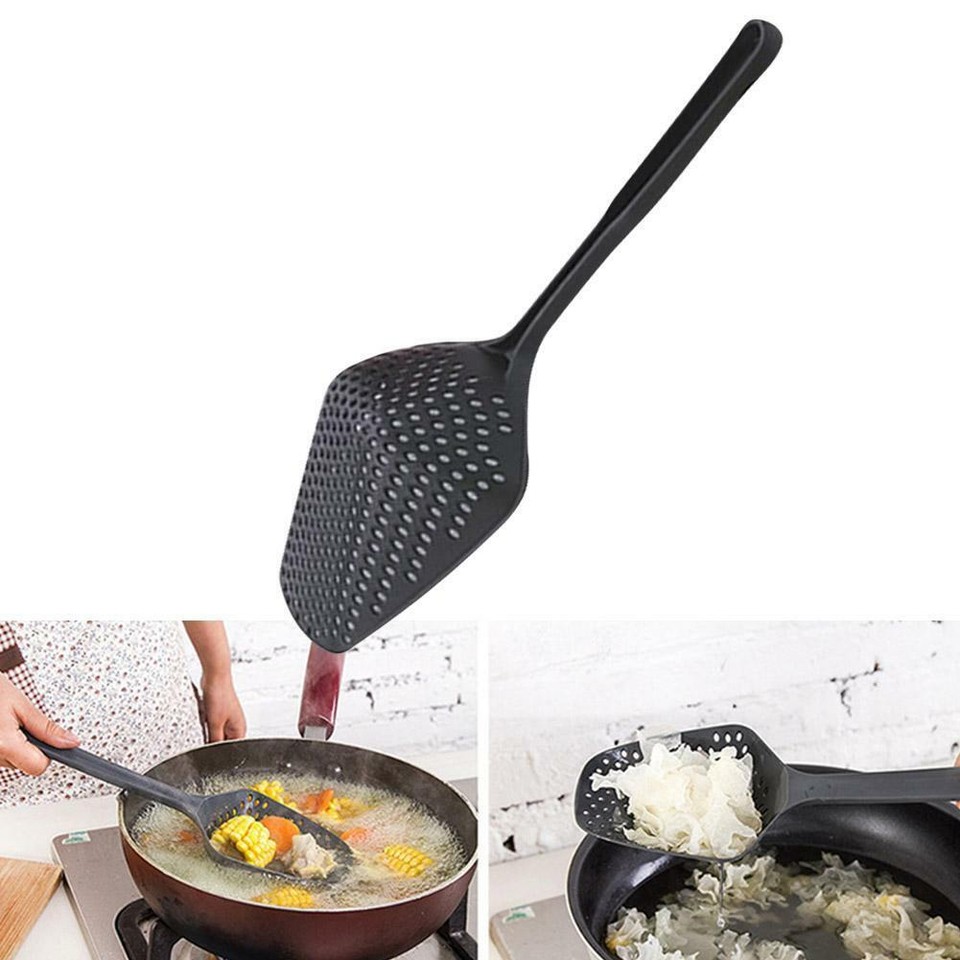 1x Home Kitchen Accessories Scoop Drain Gadgets Strainer Vegies Large ...