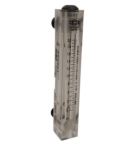 King Instrument Co. Flow Meter, Lab/ Industrial GPM Liquid Specific ...
