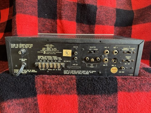 Realistic MPA-100 Solid State P A Amplifier Amp! | eBay