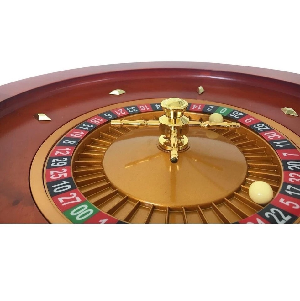 20" Solid Wood Roulette Wheel for Roulette Tables by MRC POKER | eBay