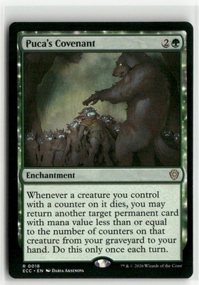 Puca's Covenant Commander Lorwyn Eclipsed MTG NM | eBay UK