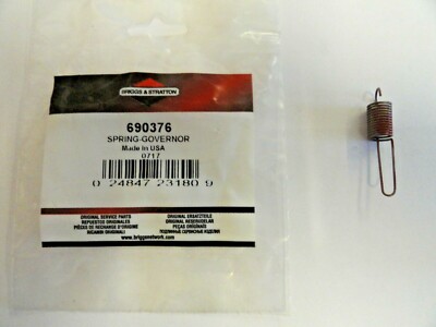 GENUINE BRIGGS & STRATTON GOVERNOR SPRING 690376 original Briggs spring ...