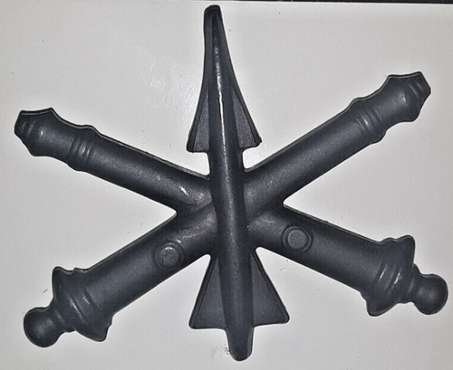 US Army AIR DEFENSE ARTILLERY BRANCH PIN BADGE SUBDUED VINTAGE ORIGINAL ...