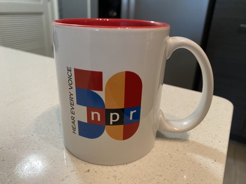 NPR National Public Radio 50 Coffee Mug Cup Hear Every Voice This ...