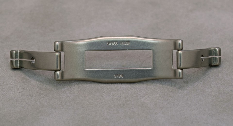 NEW Genuine Longines Stainless Steel Watch Bracelet 40mm Folding Clasp ...