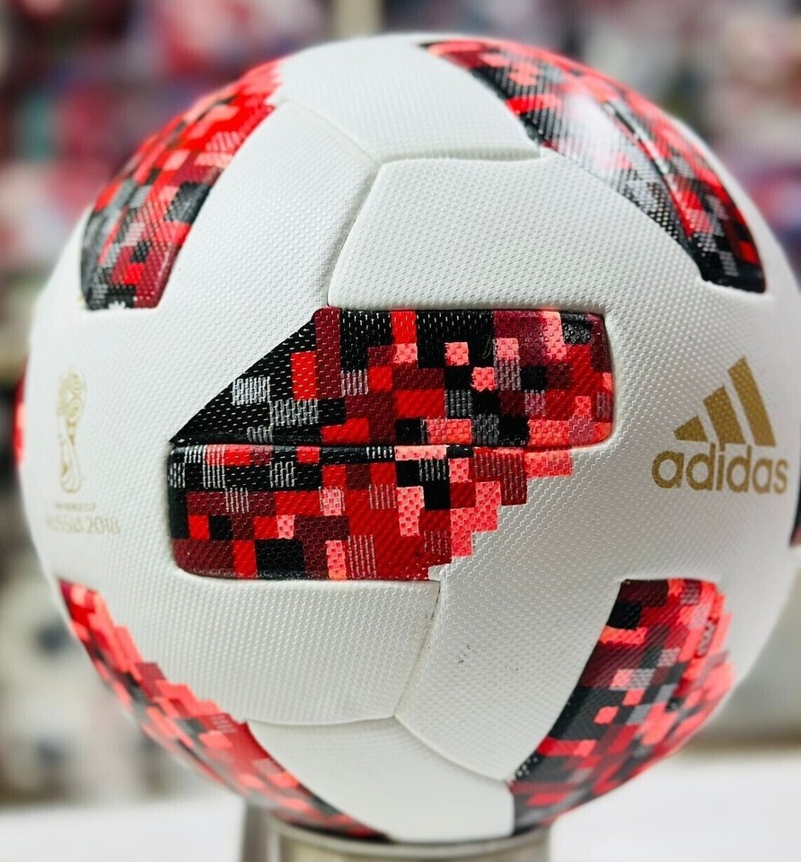 Adidas Telstar Red FIFA World Cup Russia 2018 official match ball ...