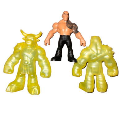 WWE Mattel Beast Mode THE ROCK & Brahma Bull Figure Series 2 | eBay