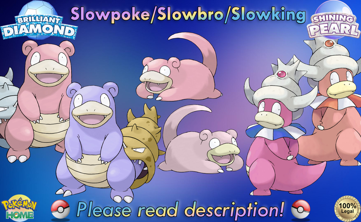 Slowpoke Slowbro Slowking