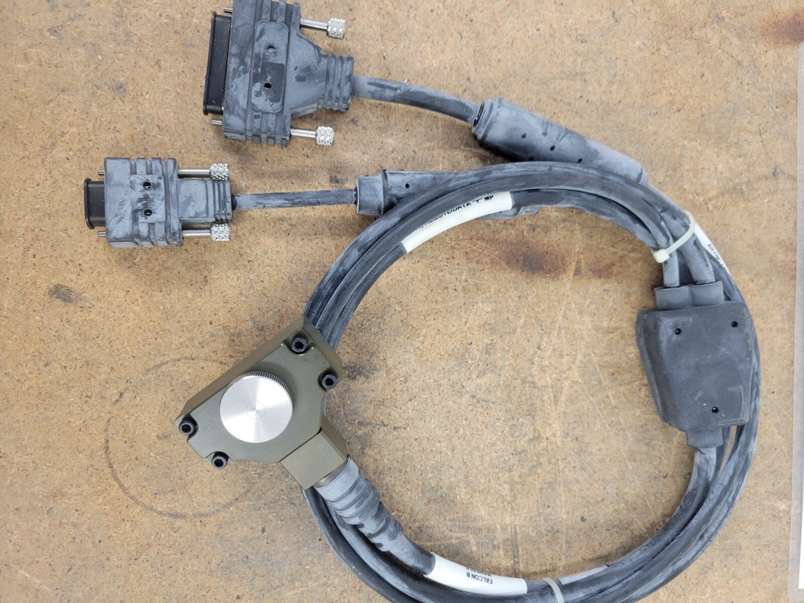 Harris Falcon III AN/PRC-117G Manpack Radio MBMMR Ethernet Cable 12043 ...