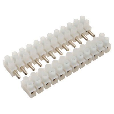 Pluggable Screw Terminal Blocks 6 Amp 12 Way Joining Model Railway ...