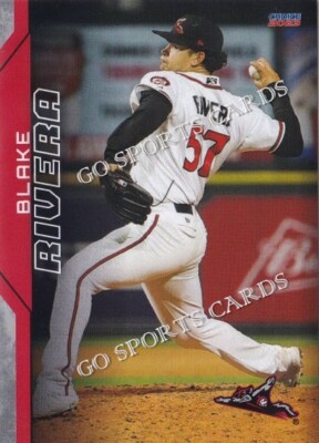 2023 Richmond Flying Squirrels Blake Rivera RC Rookie Giants Minor ...
