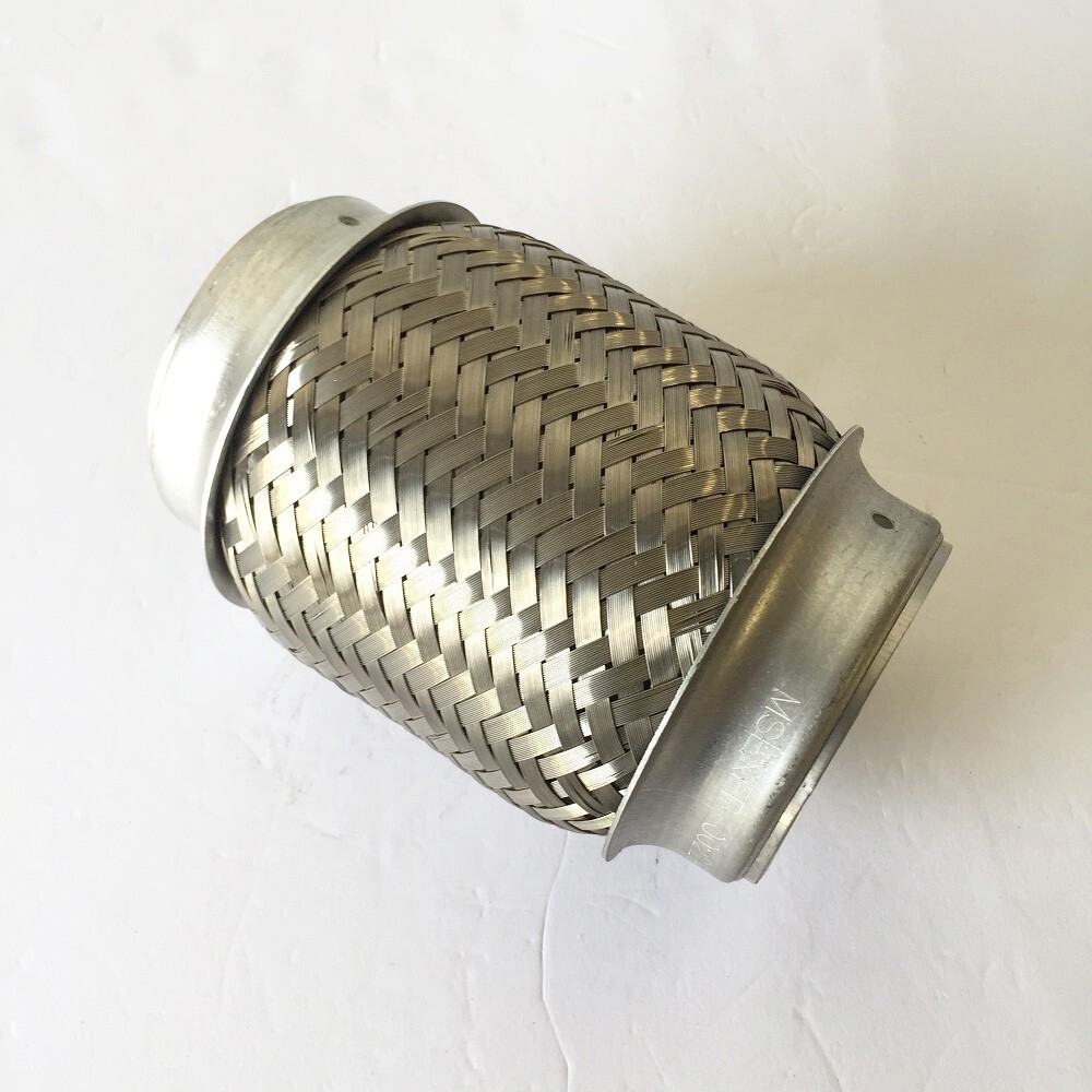 3" x 6" Flex Pipe Exhaust Stainless Steel Double Braid Heavy Duty ...