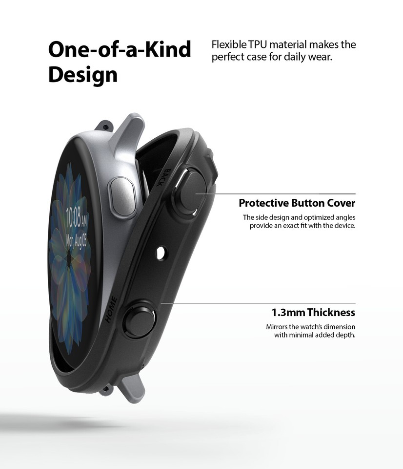 For Samsung Galaxy Watch Active 2 Case 44mm TPU Cover Ringke [Air ...