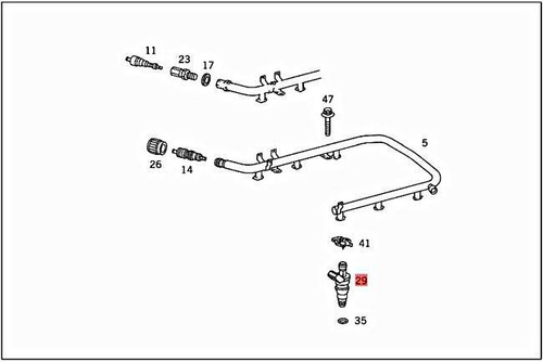 Genuine MERCEDES Valve 1120780149 | eBay