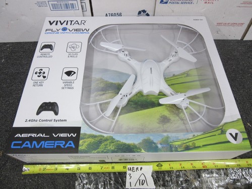 Vivitar Flyview Drone with Camera Aerial View Remote Controlled DRC188 ...