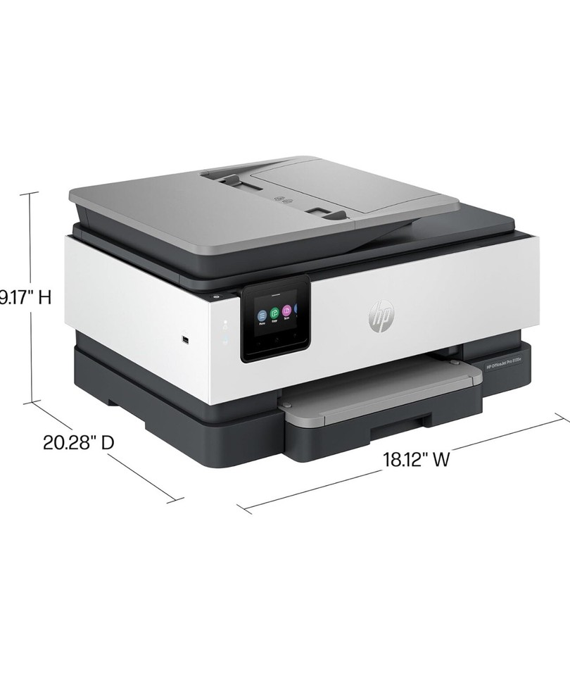 HP OfficeJet 8022e All-in-One Wireless Color Inkjet Printer ...