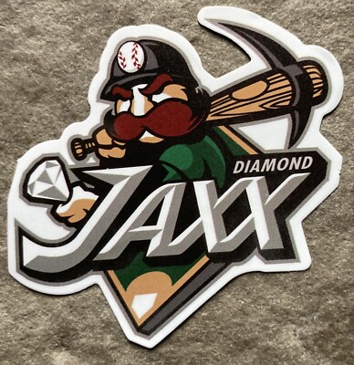 West Tennessee Diamond Jaxx Baseball Sticker Decal 2.75”x2.5” Chicago ...