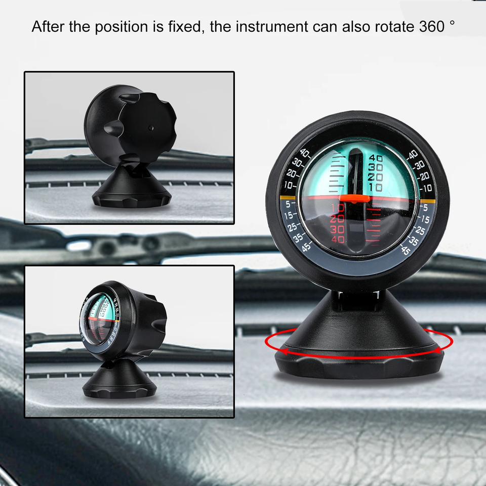 4 Wheel Drive 4X4 4WD Inclinometer Clinometer Tilt Angle Meter Slope ...