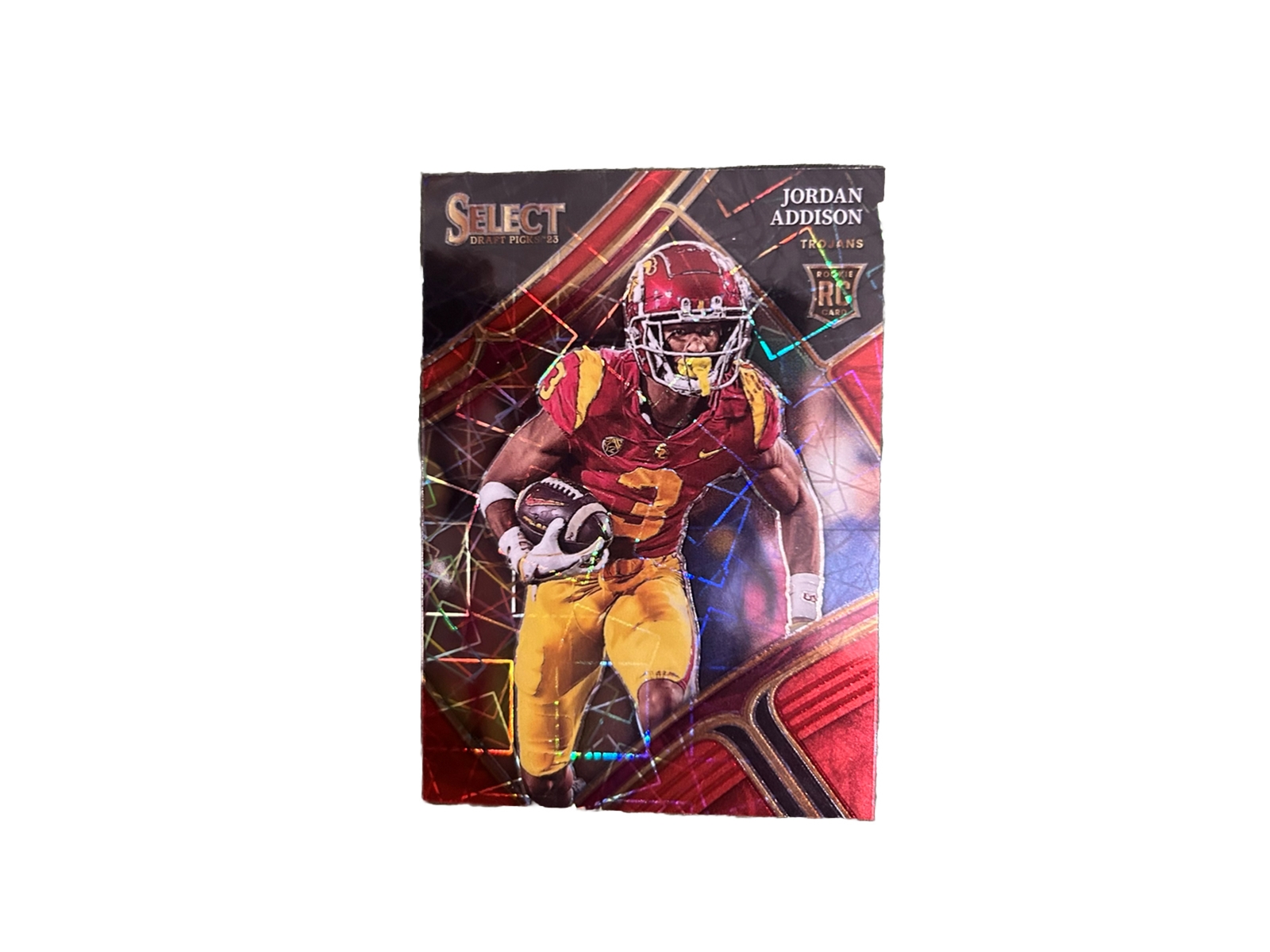 Select Draft Picks Jordan Addison Red Lazer Prizm No. 106 | eBay