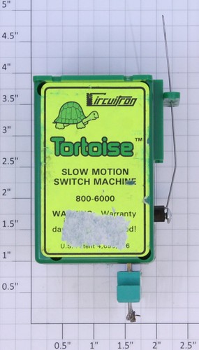 Circuitron 800-6000 Tortoise Slow Motion Switch Machine with Green ...