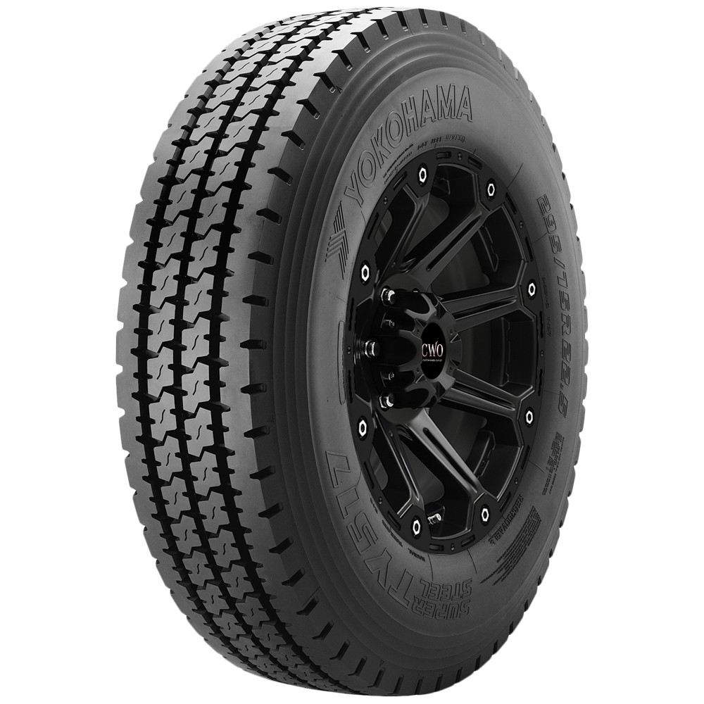 (QTY 4) 11R22.5 Yokohama TY517 MC2 146/143L LRH Black Wall Tires | eBay