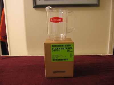 NIB CAMBRO LIPTON PLASTIC TEA PITCHER MADE IN USA HUNTINGTON BEACH ...