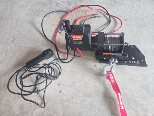Warn 92000 Winch Electric 12 V 2000 lb. with Toy Loader vehicle ...