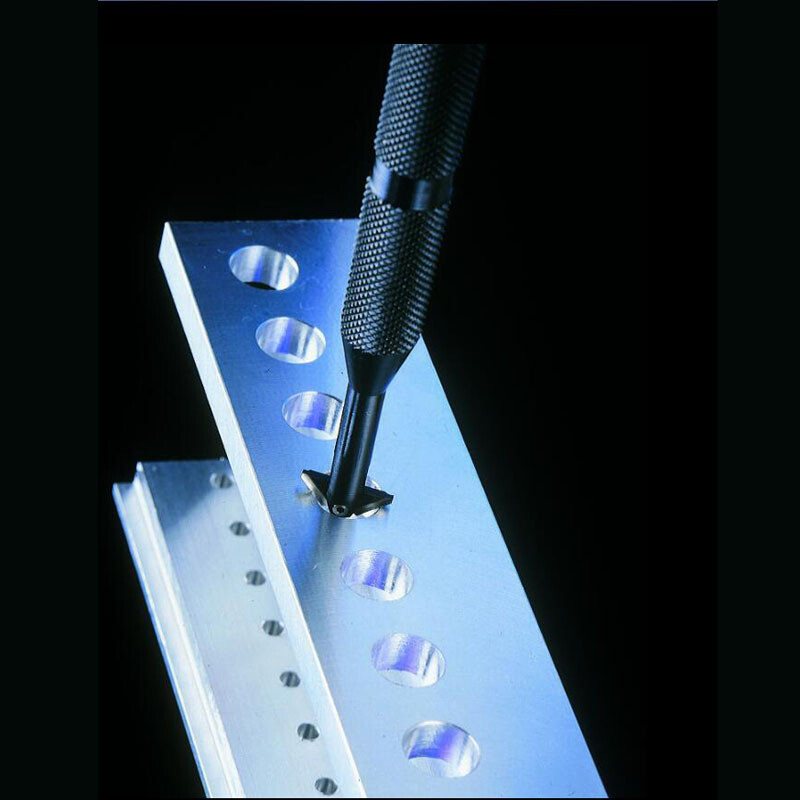 1Pc NOGA RC2000 MEDIUM REVERSIBLE countersinks deburring Handle Tool ...