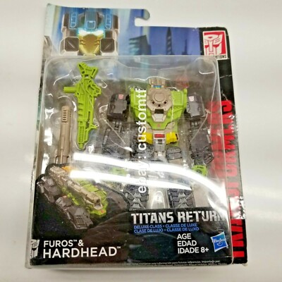Transformers Generations Titans Return FUROS and HARDHEAD Headmasters ...