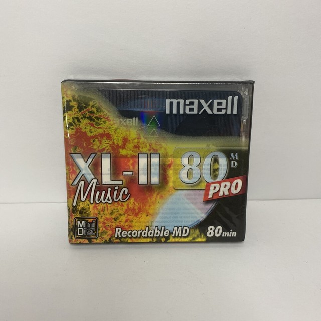 Maxell Xl-ii MD 80min Recordable Audio Minidisc (md80xl11) for sale ...