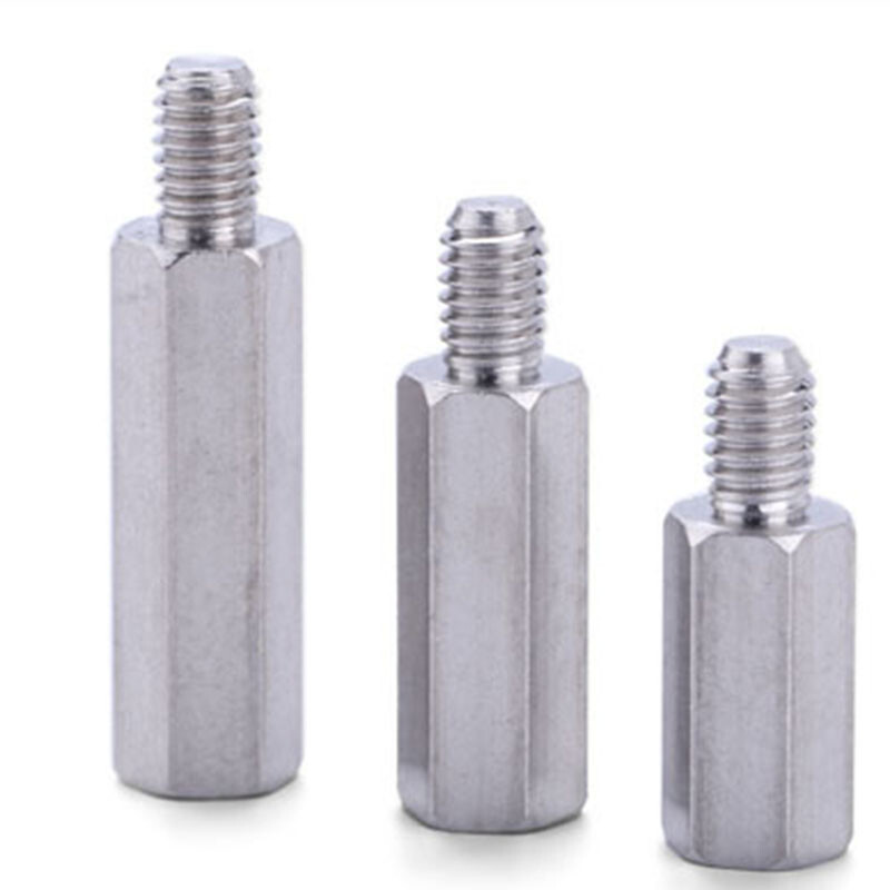 M8 + 15 304 Stainless Steel Male Female Spacers Hex Column Standoff ...