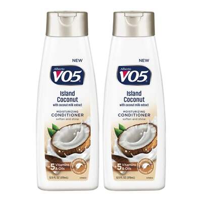 Alberto VO5 Island Coconut w/ Coconut Milk Conditioner, 12.5 oz. (Pack ...