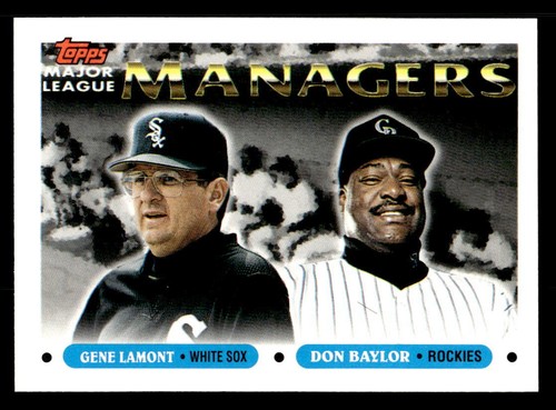 Gene Lamont / Don Baylor 1993 Topps #504 N/A | eBay