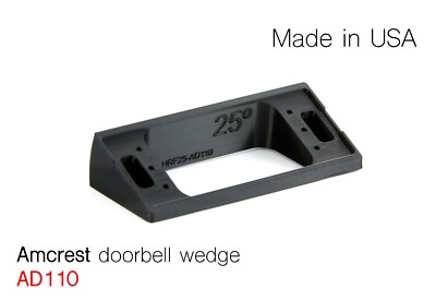 AD110 Amcrest Video Doorbell Mounting bracket wedge 25º | eBay
