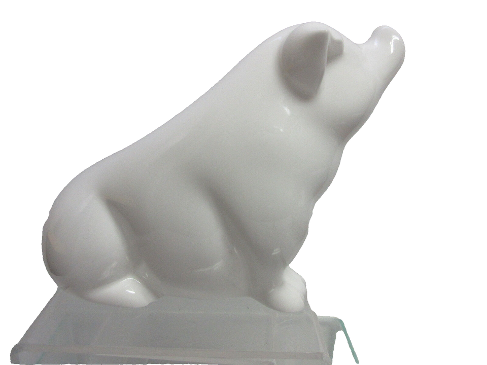 New Bone China White Pig Figurine - YTC Summit Collection- Pigs Statue ...