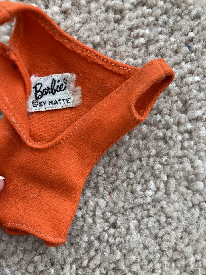 AMAZING~Vintage 1960s Barbie In The Swim Orange Pak Helenca Swimsuit💕 ...