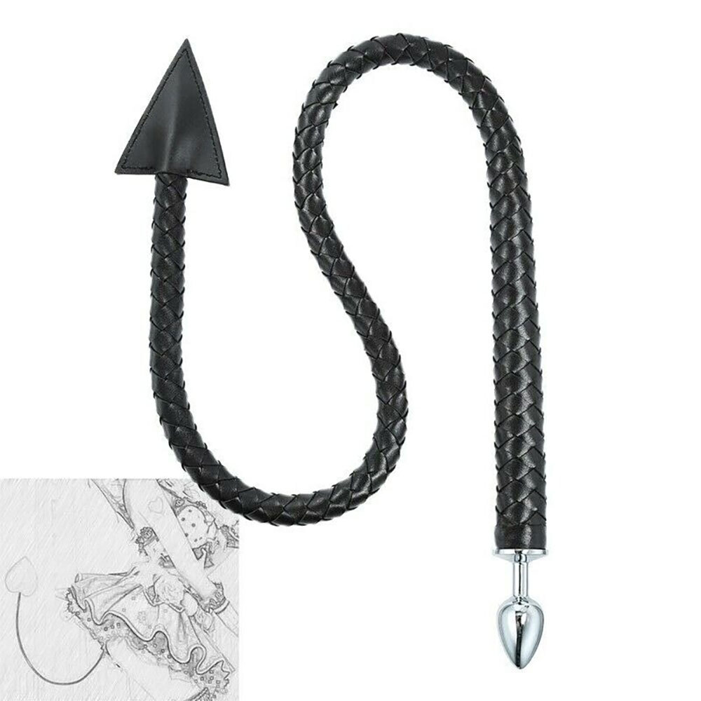 Demon Tail Whip Butt Plug Stimulator Flirt G-spot Massage Anal Plugs ...