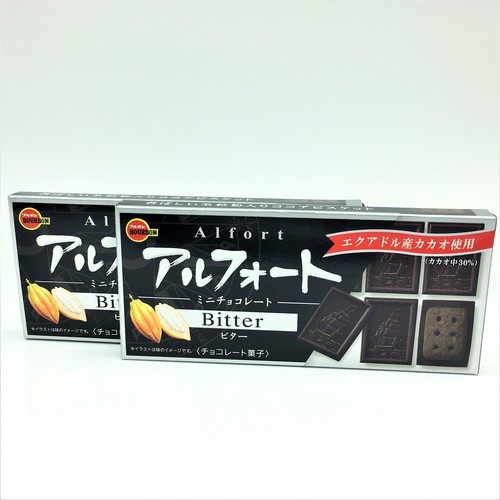 Bourbon Alfort Mini Chocolate & Biscuit- Rich Choco & Black Biscuit ...