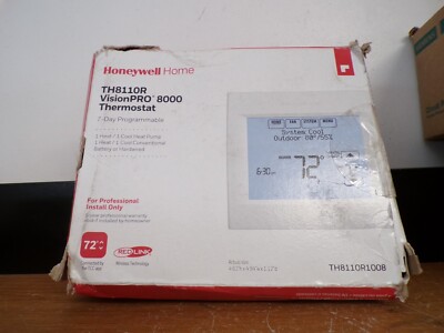NEW OTHER Honeywell VisionPRO 8000 RED LINK Programmable Thermostat ...