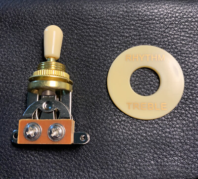 USA Seller Gold 3Way Toggle Switch Cream Tip Plate Gibson Les Paul ...