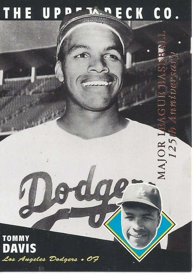 Tommy Davis 1994 Upper Deck All-Time Heroes #188 125th Anniversary ...