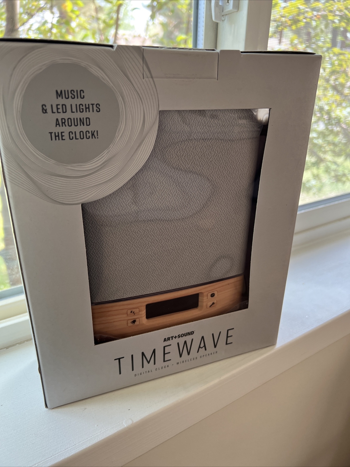 Art Sound Timewave - Digital Clock & Wireless Bluetooth Speaker for ...