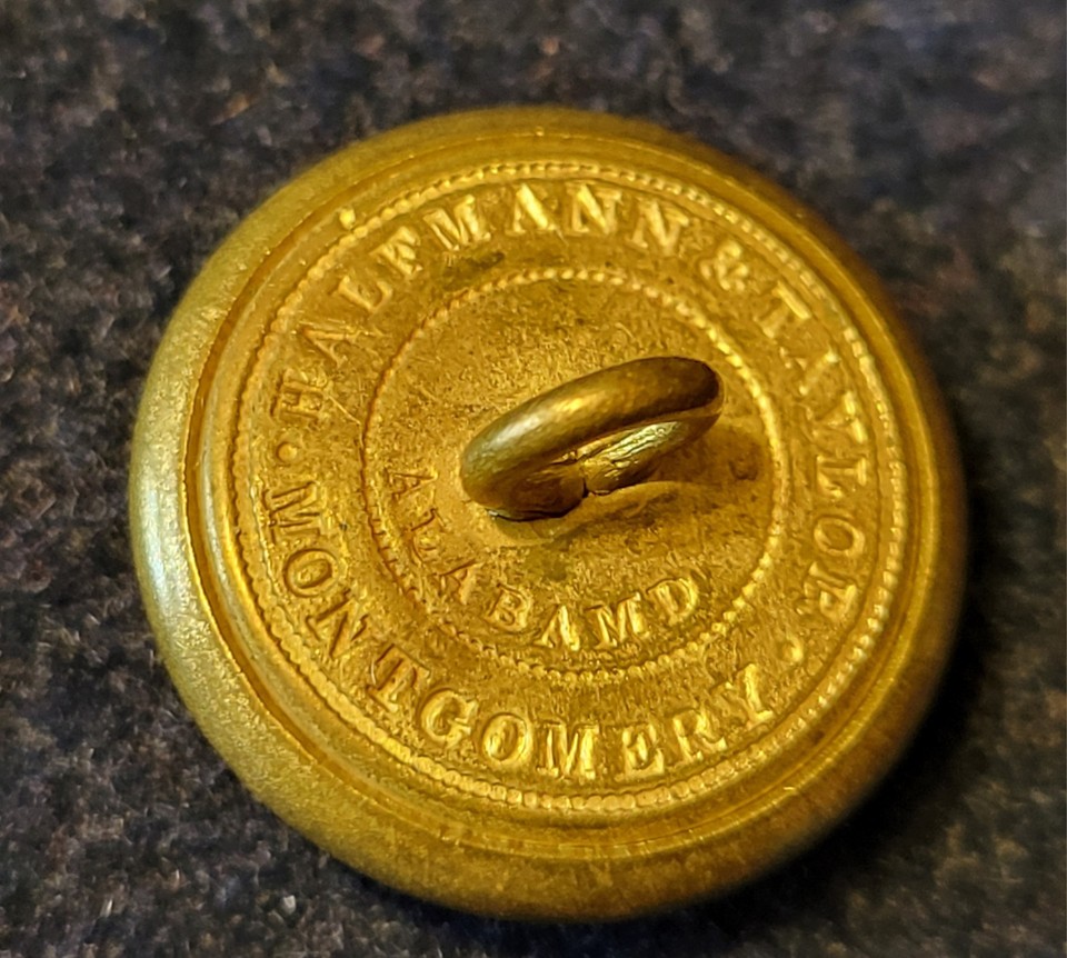 CIVIL WAR PERIOD CONFEDERATE CAVALRY MANUSCRIPT "C" BUTTON ALBERT# CS-129-A | eBay